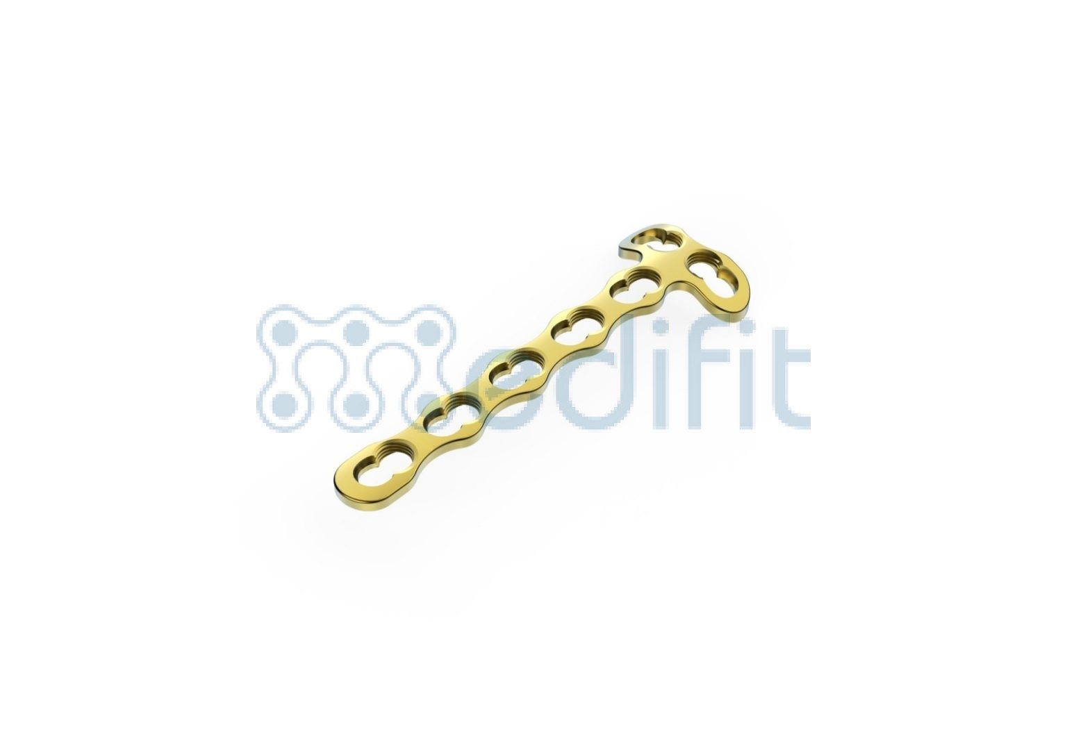 MICRO T LOCKING PLATE 2.0MM (HED 2 HOLE)
