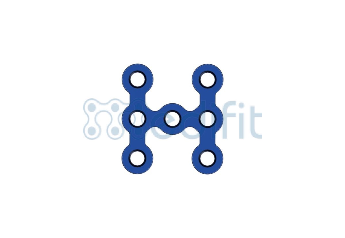 MINI H SHAPE PLATE 2.0MM